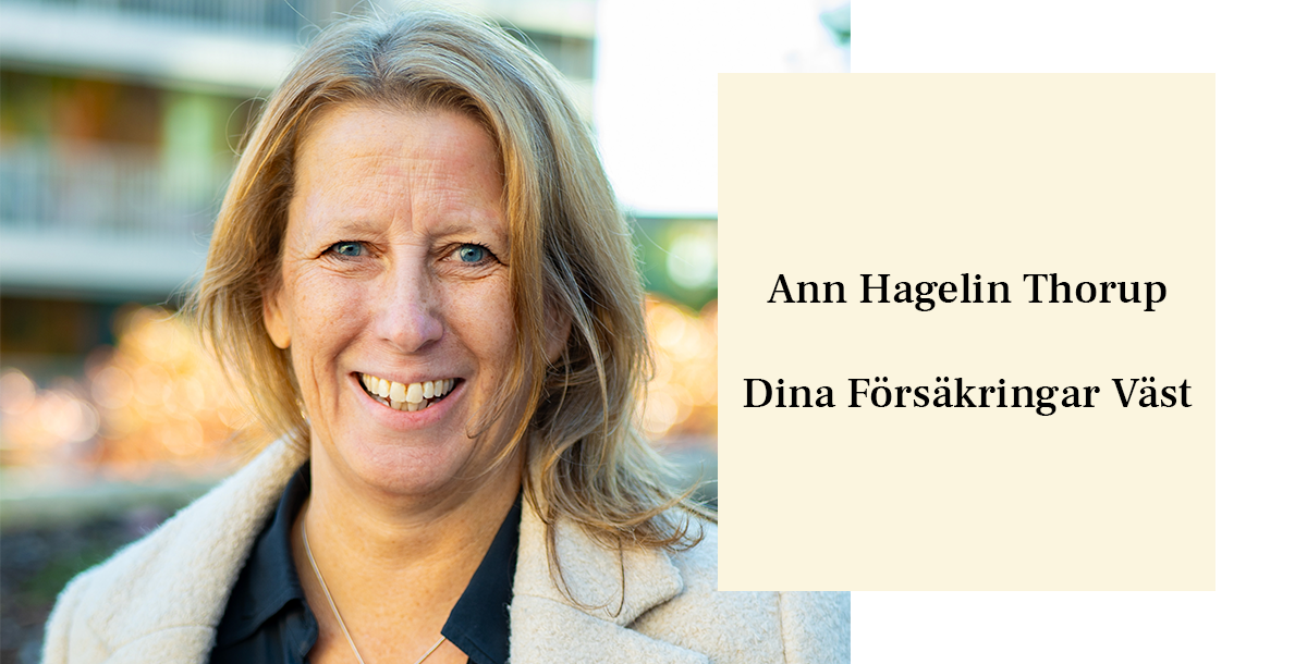 Ann Hagelin Thorup, VD Dina Försäkringar | Maquire